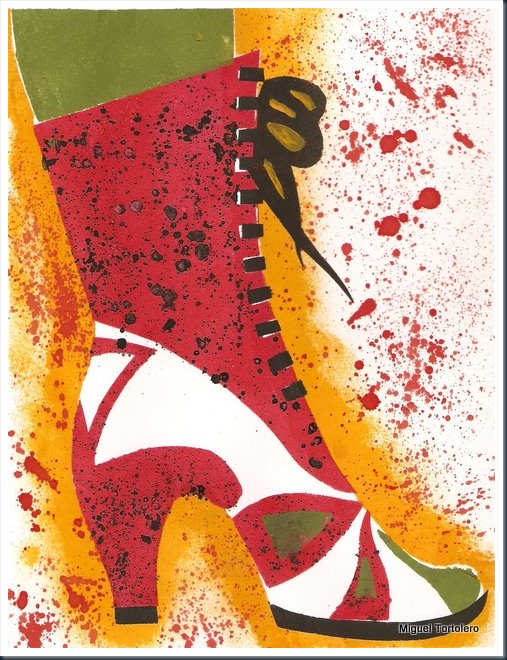 Mks: Así lo VEO!: Técnica Estarcido (Stencil)
